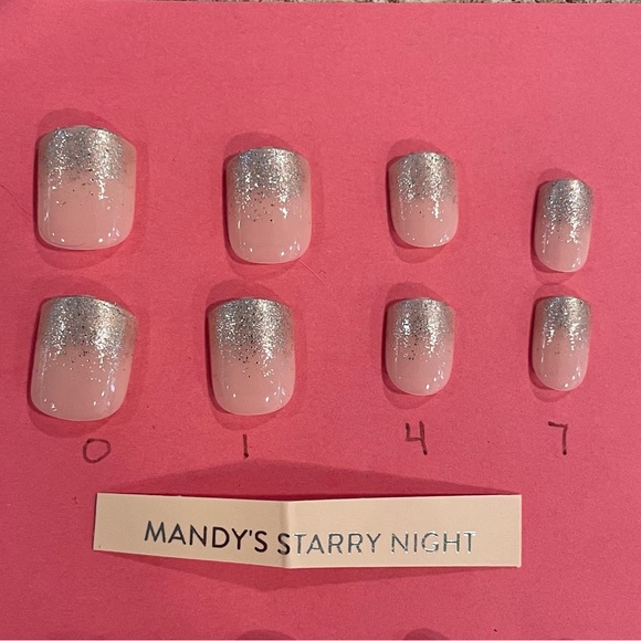 Red Aspen | Makeup | Red Aspen Nails Mandys Starry Night Short Partial ...